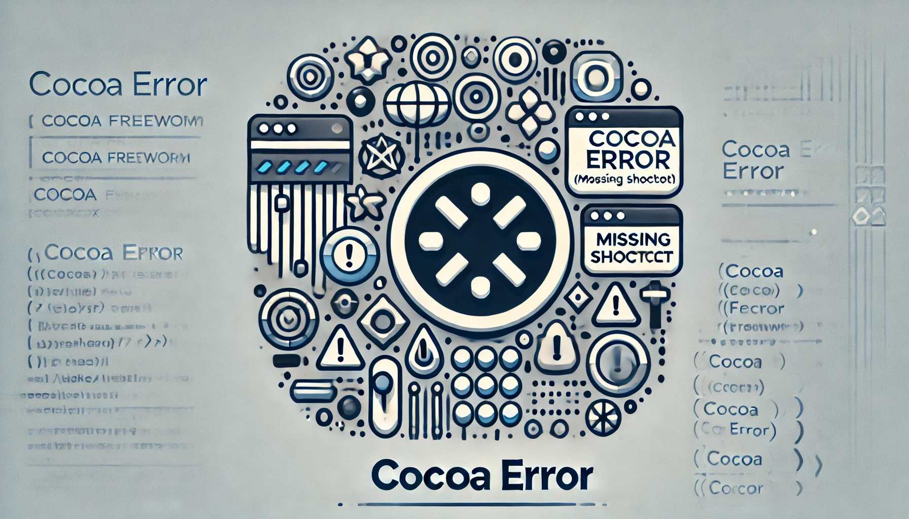 Understanding the Cocoa Error: errordomain=nscocoaerrordomain&errormessage=could not find the ...